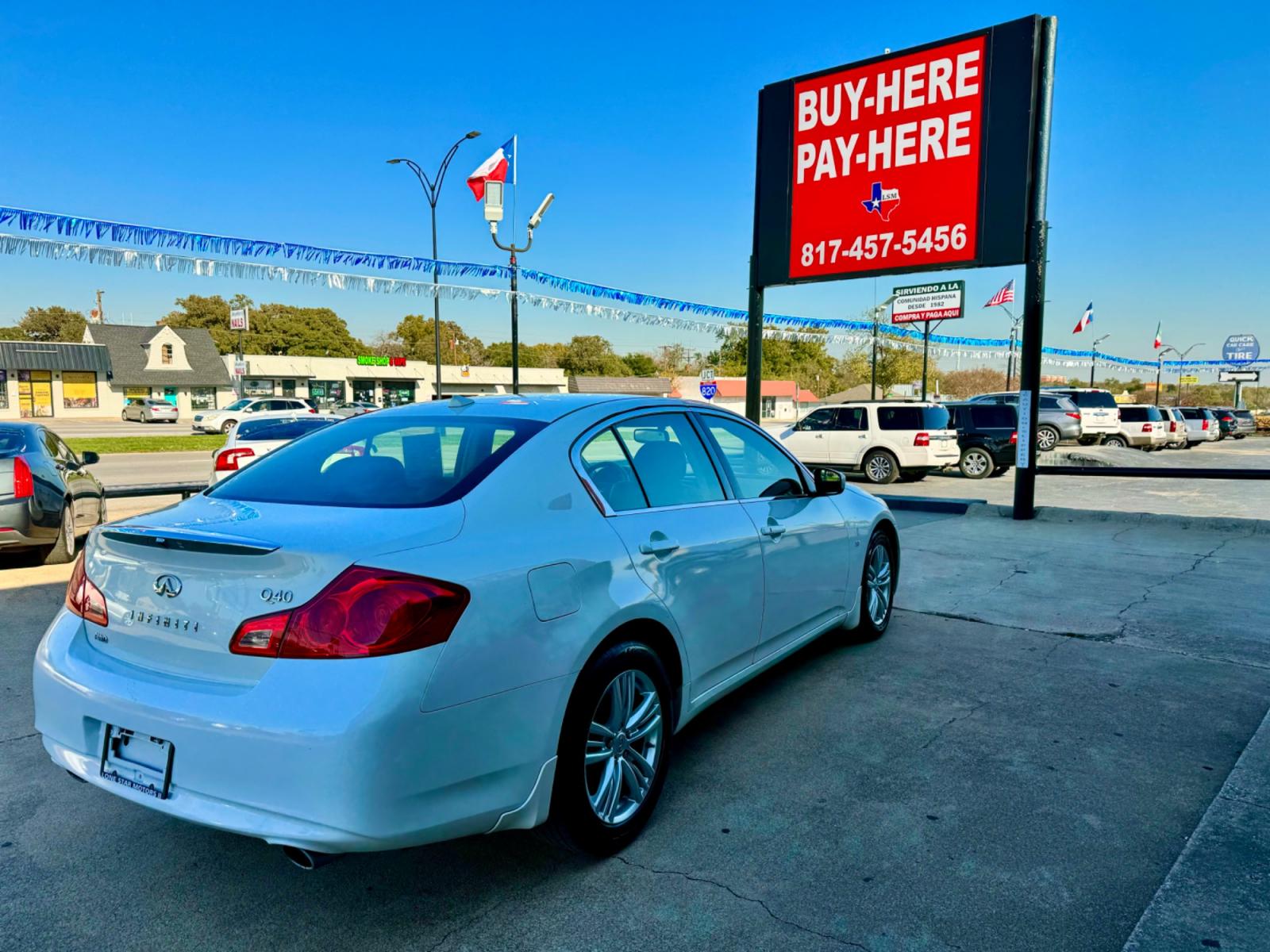 Lone Star Motors II - 2015 INFINITI Q40 BASE 4 DOOR SEDAN